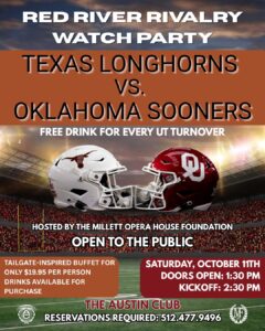 Red River Rivalry Football Watch Party | The Austin Club